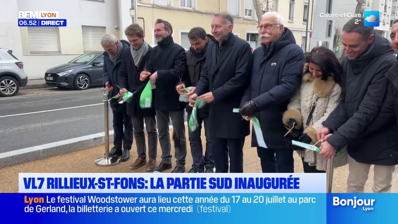 Rhône: le tronçon sud de la voie lyonnaise n°7 inauguré