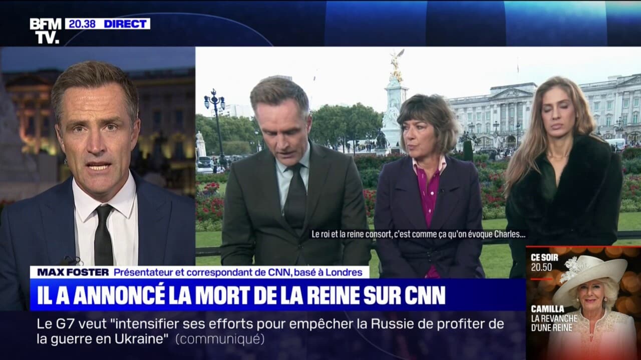 Max Foster, correspondant de CNN à Londres, raconte le moment où il a ...