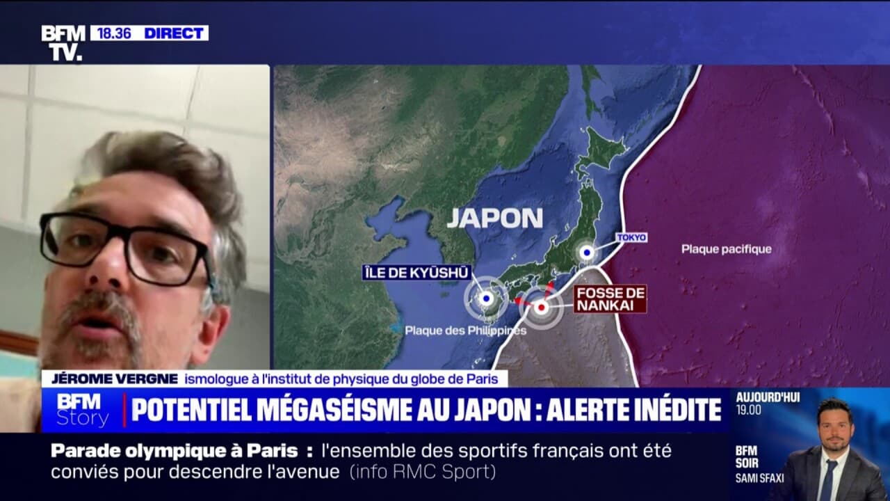 Japon: pourquoi la crainte d'une "mégaséisme" est très forte au ...