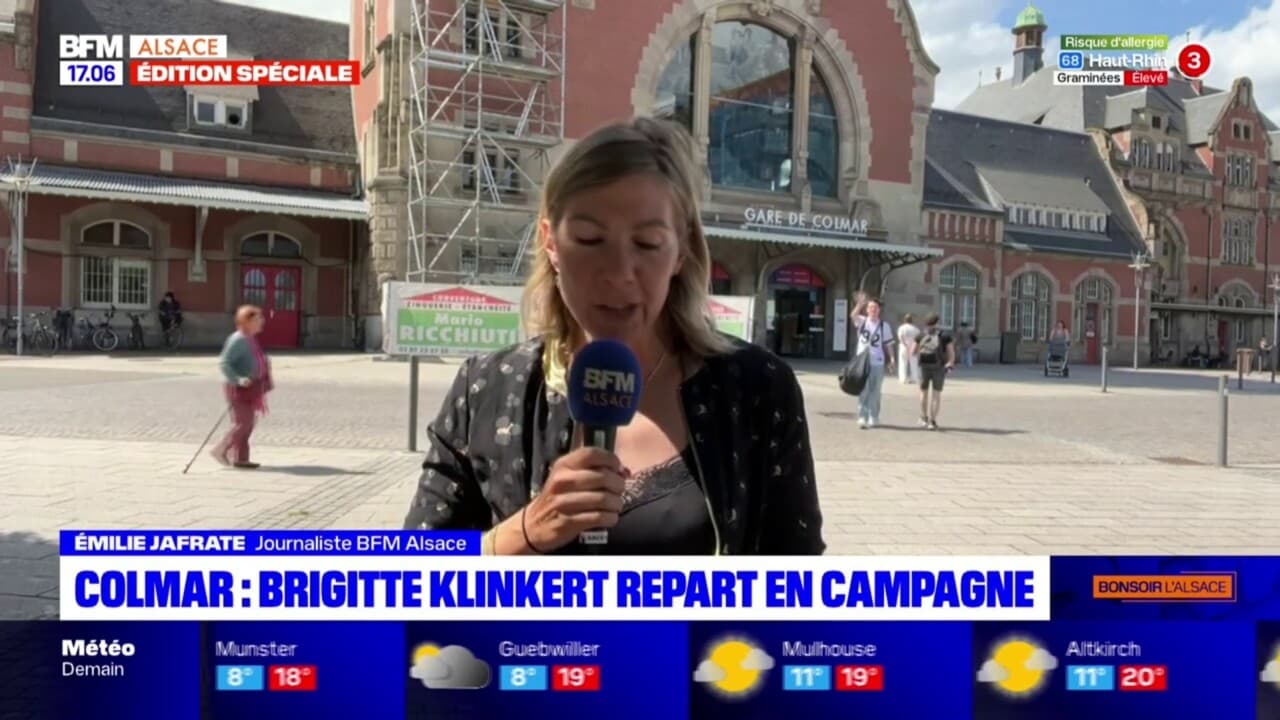 Colmar: l'ex-ministre Brigitte Klinkert (Renaissance) "déterminée" à l ...