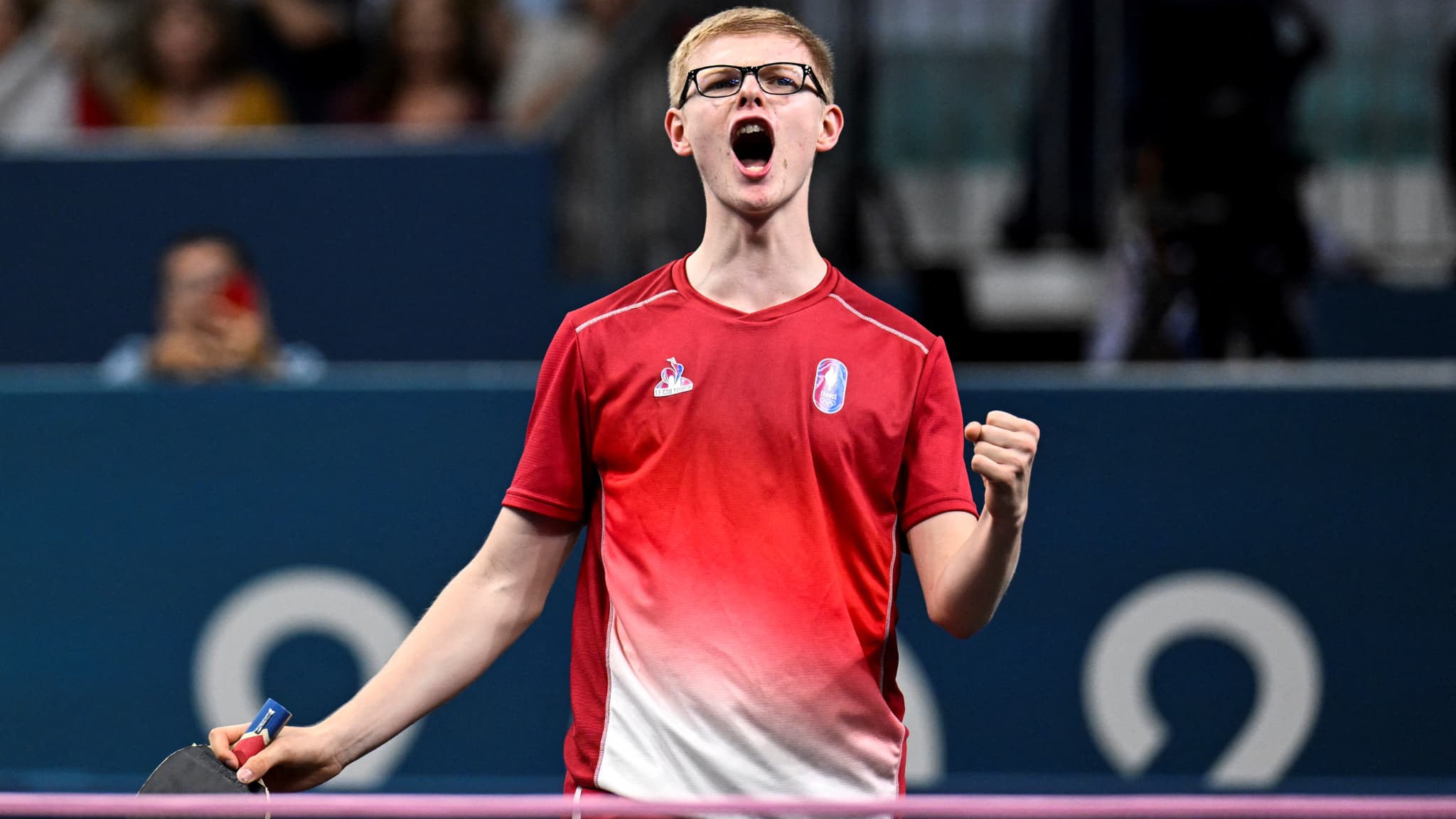 JO 2024 (tennis de table): le crack Félix Lebrun fait un carton pour ...