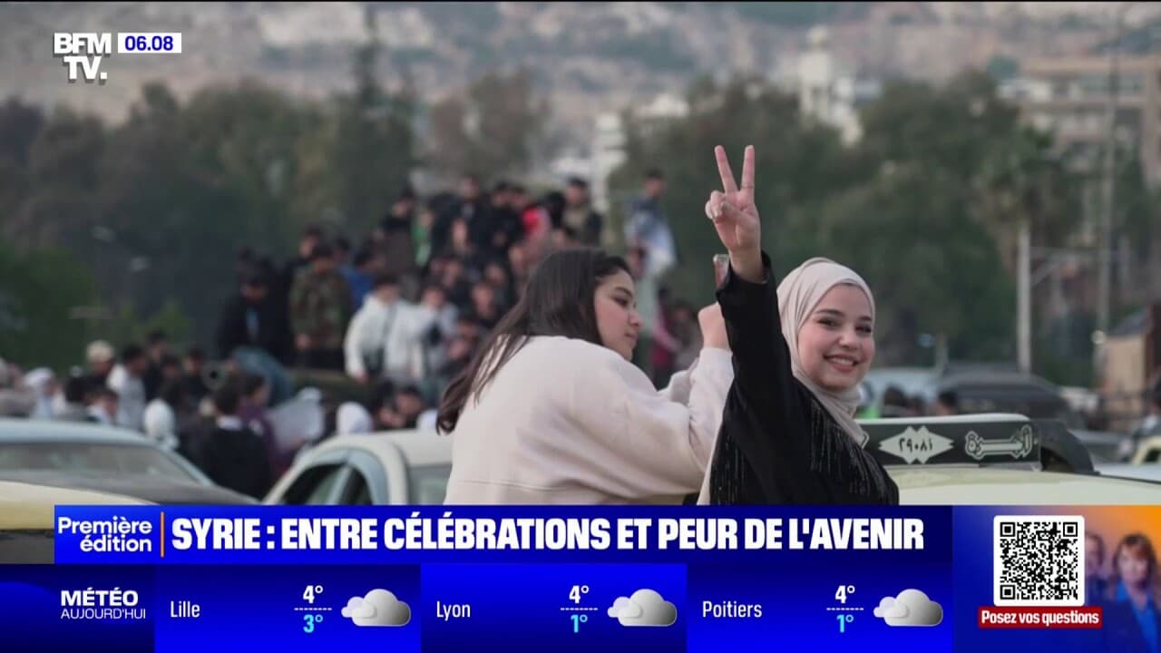 Syrie: entre célébrations et peur de l'avenir après la chute de Bachar ...