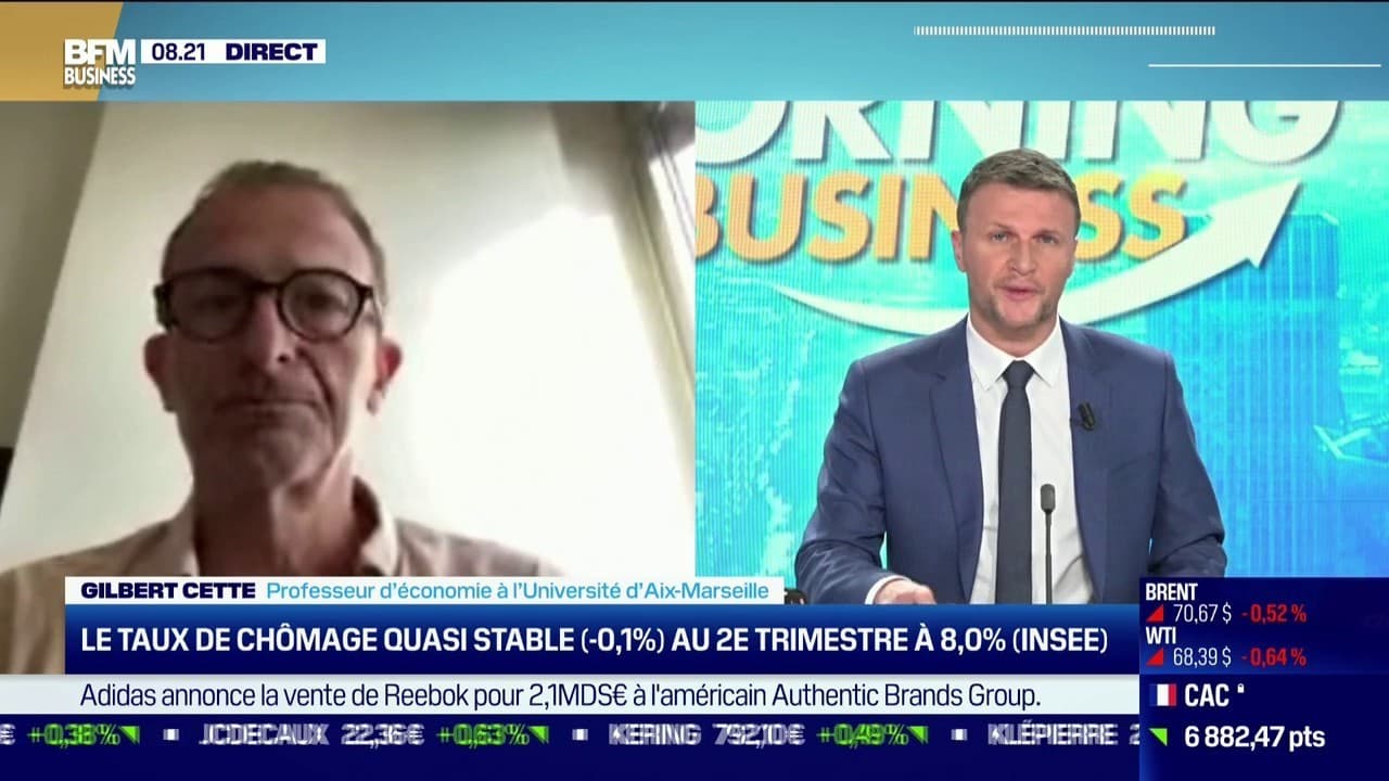 Gilbert Cette (Professeur d'économie à l'Université d'Aix Marseille ...
