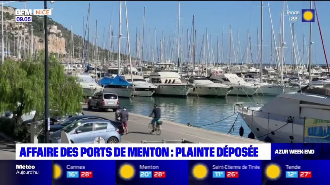 Affaire des ports de Menton: une plainte déposée par le maire contre ...