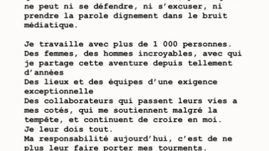 Visé par une enquête pour violences conjugales, Jean Imbert se met en retrait de ses établissements