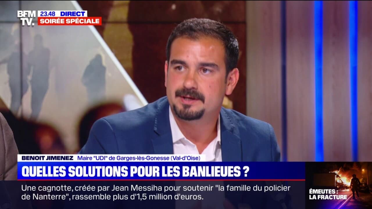 Banlieues: pour Benoit Jimenez (maire UDI de Garges-lès-Gonesse), "il ...