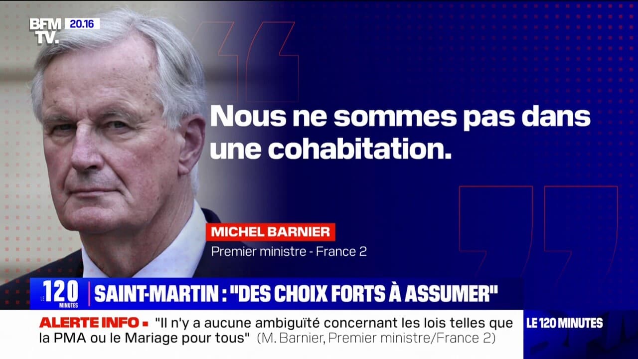 Pour le Premier ministre, Michel Barnier, "notre pays est dans une ...