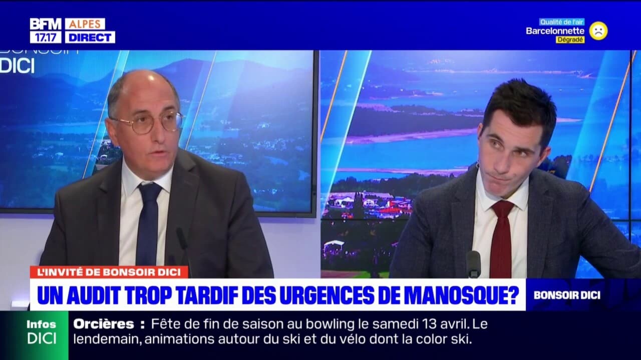 Audit sur le fonctionnement des urgences de Manosque: "Mieux vaut tard ...