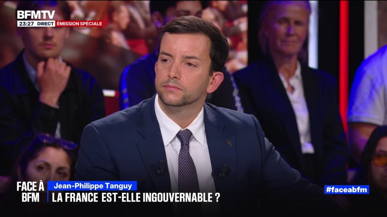 Jean-Philippe Tanguy (député RN) affirme qu'en réduisant les aides sur ...