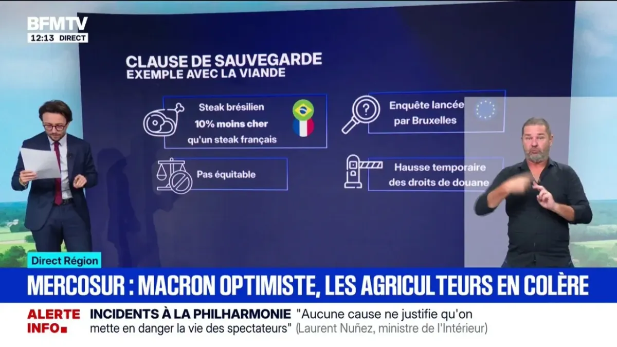 Agriculture: Emmanuel Macron se montre "positif" sur la signature de l ...
