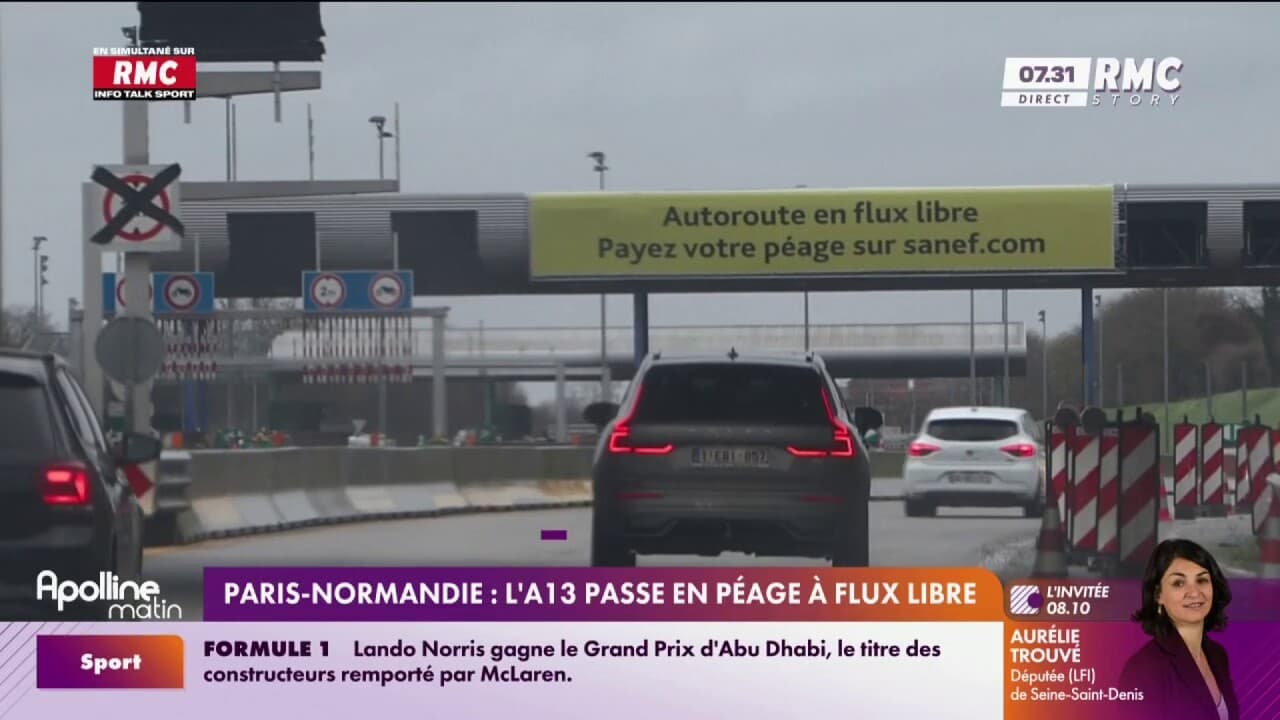 Passage en péage à flux libre de l'A13: qu'est-ce qui va changer?