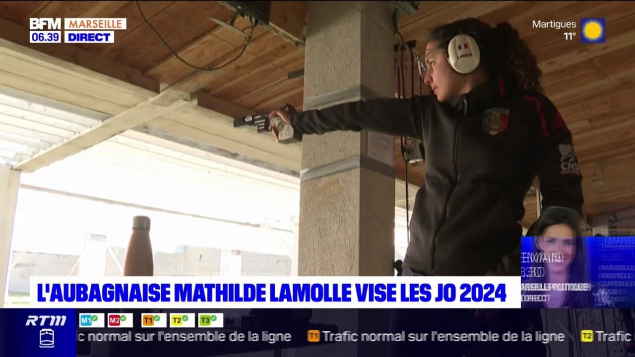 JO 2024: rencontre avec Mathilde Lamolle, l'Aubagnaise championne de tir au pistolet