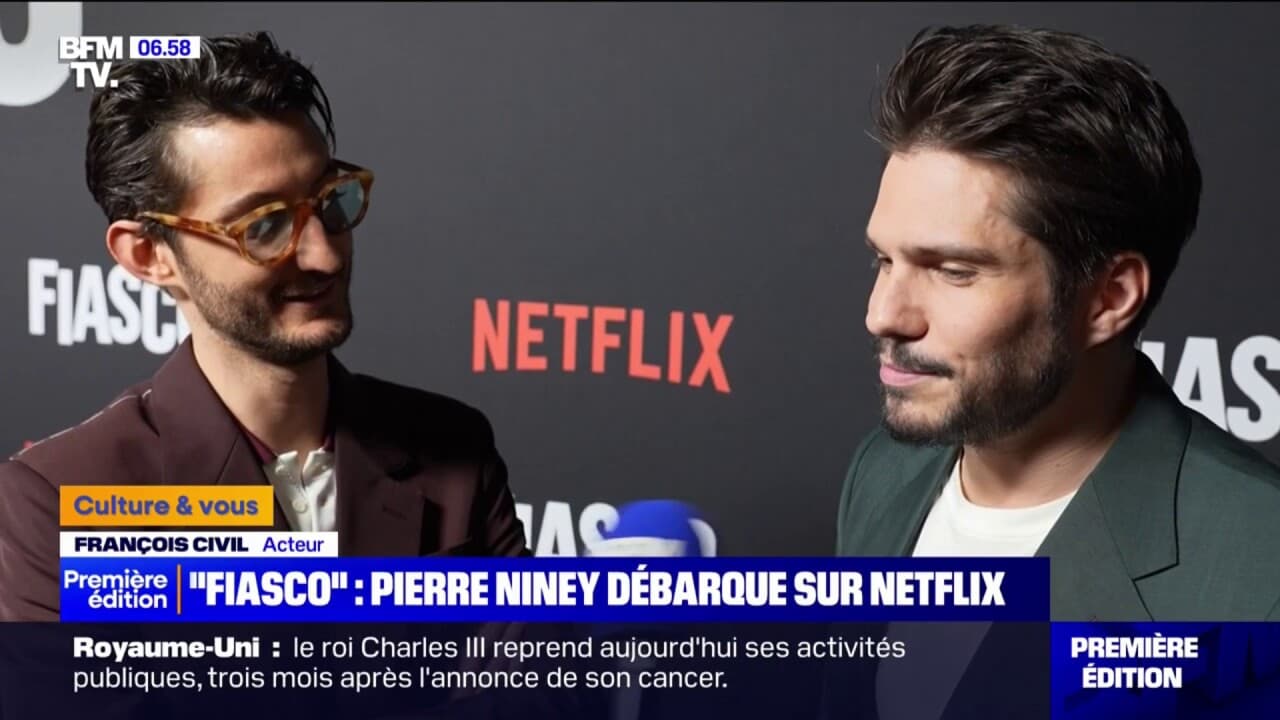 Pierre Niney débarque sur Netflix avec "Fiasco", une série qui raconte ...