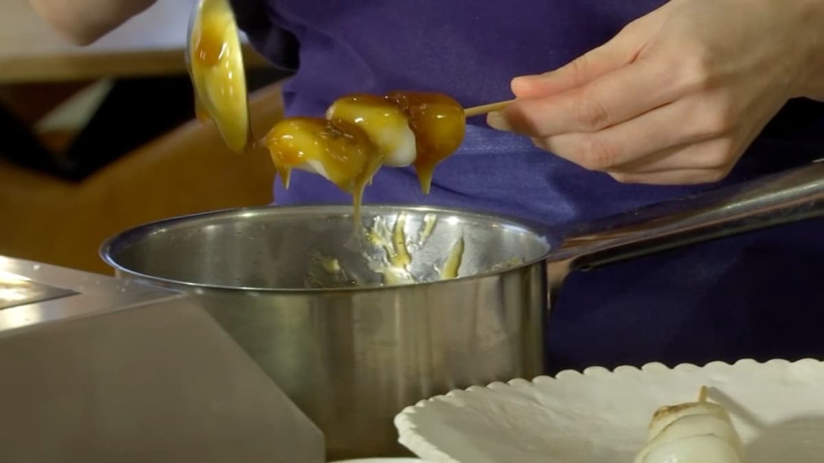 Mitarashi dango, ma recette estivale avec un chef