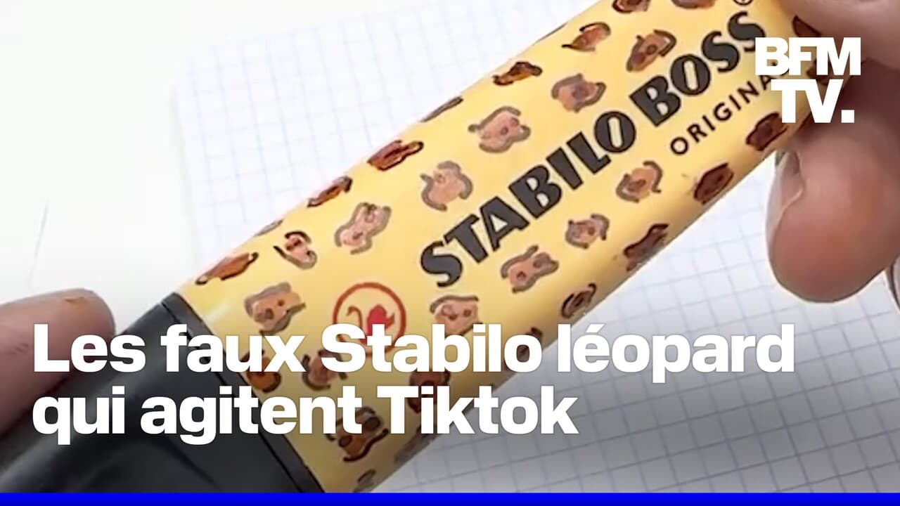 Le surligneur Stabilo léopard qui passionne Tiktok, n'existe pas
