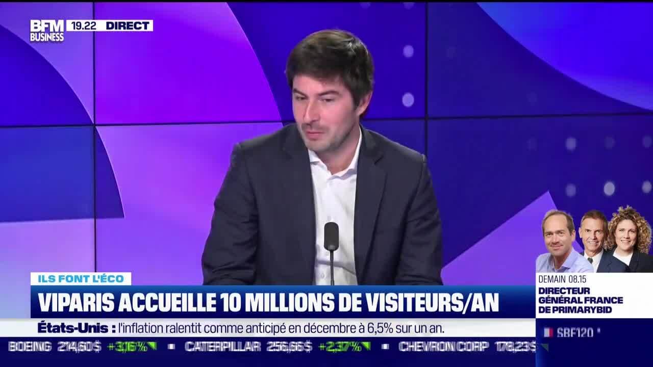 L'invité: Viparis accueille 10 millions de visiteurs par an - 12/01