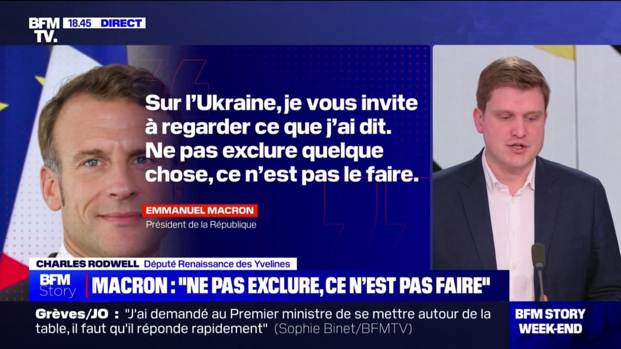 Charles Rodwell (député Renaissance des Yvelines), sur la guerre en ...