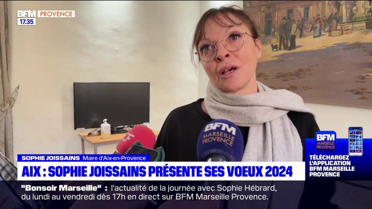 Aix-en-Provence: la maire Sophie Joissains présente ses vœux pour l ...