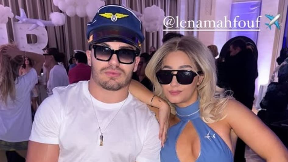 Les images de l’anniversaire d’Antoine Dupont, avec l’influenceuse Léna Situations, le rappeur ...