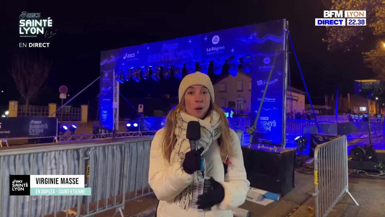 La SaintéLyon: suivez le spectacle de drones et la course en direct sur ...