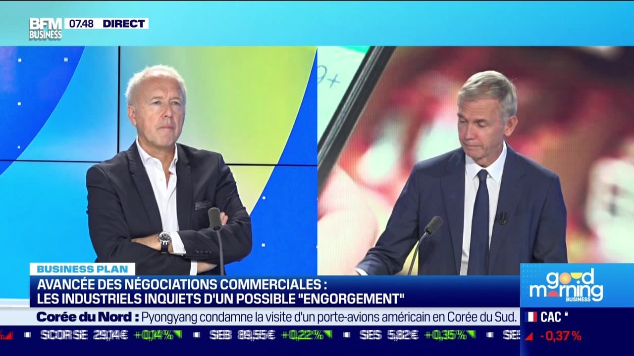Jean-Philippe André (ANIA) : Négociations commerciales, les industriels veulent la même date ...