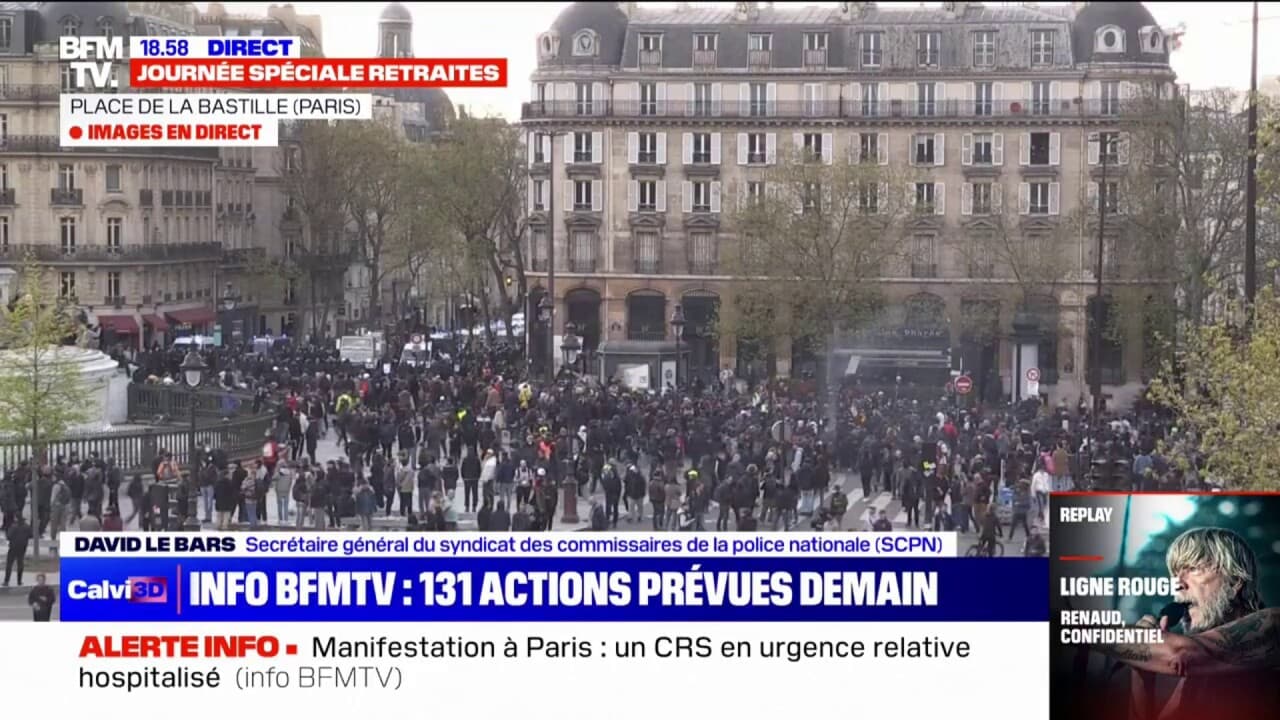 David Le Bars, secrétaire général du SCPN: "Le plus difficile va arriver ce soir (...) ces ...