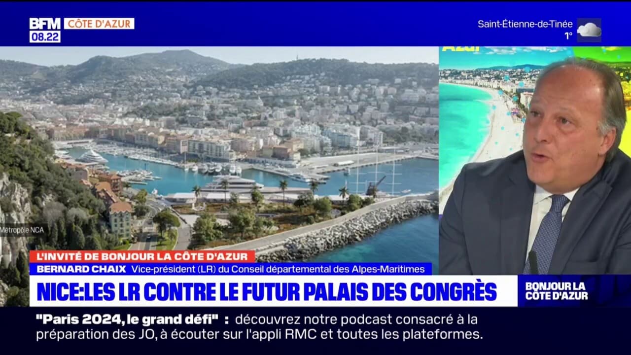 "Il n'y aura probablement pas de palais des congrès à Nice" pense ...