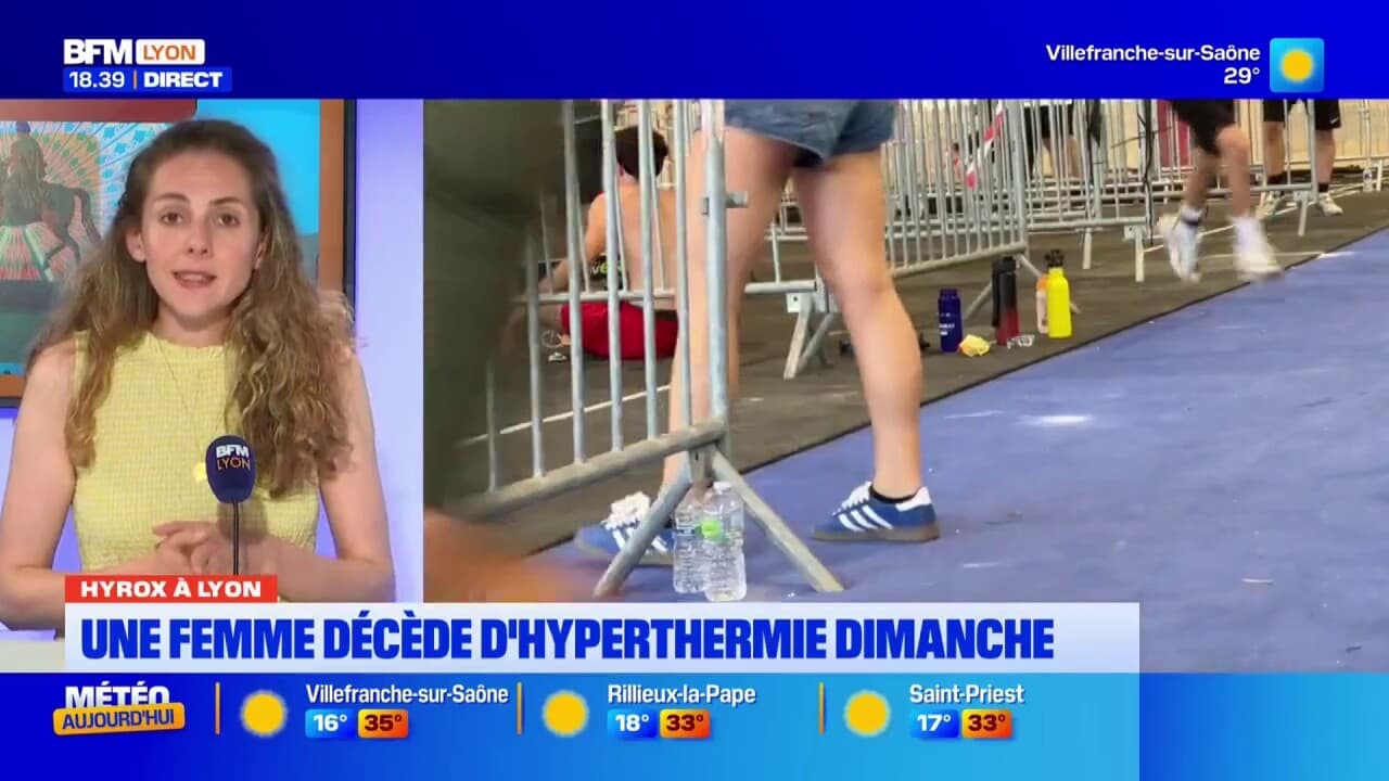 Hyrox à Lyon : une femme décède d'hyperthermie