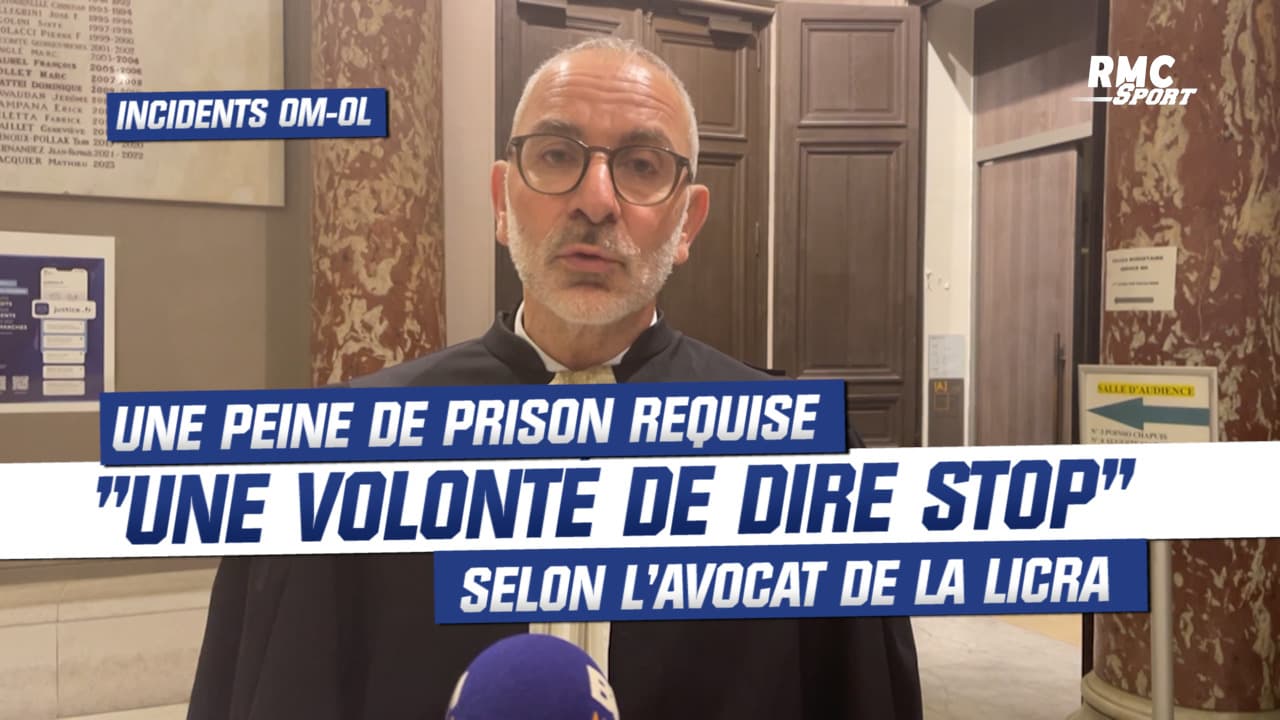 Incidents OM-OL : Peine de prison requise contre les deux "fans" de l'OL, une volonté "de dire ...
