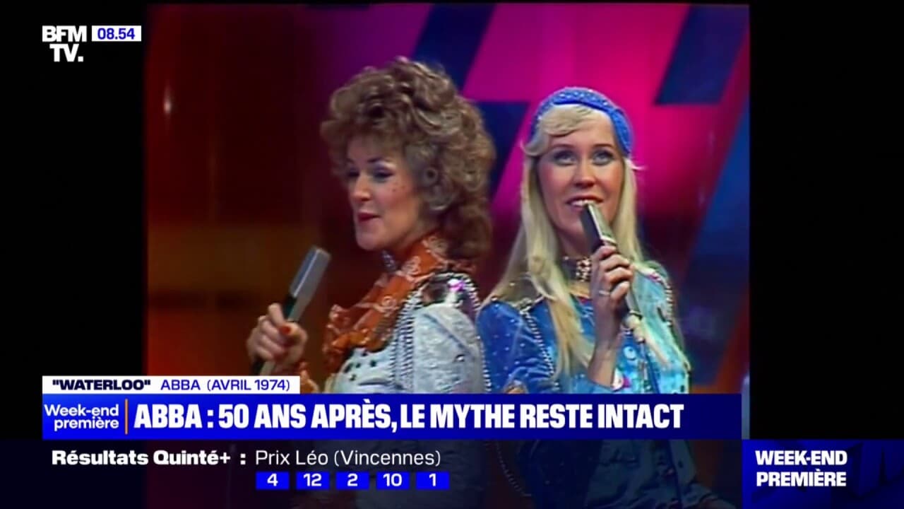 Eurovision: le groupe ABBA fête les 50 ans de sa victoire au célèbre ...