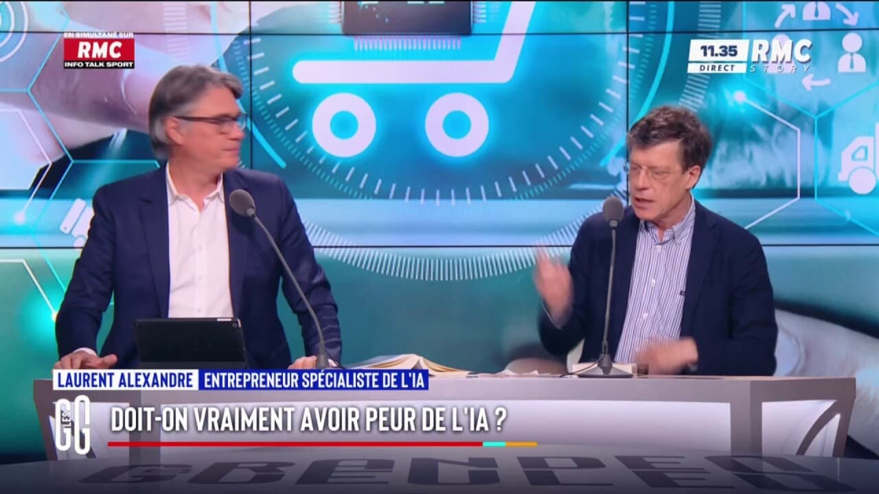 Laurent Alexandre: "Nous sommes actuellement dans une période déterminante de l'IA et il faut ...