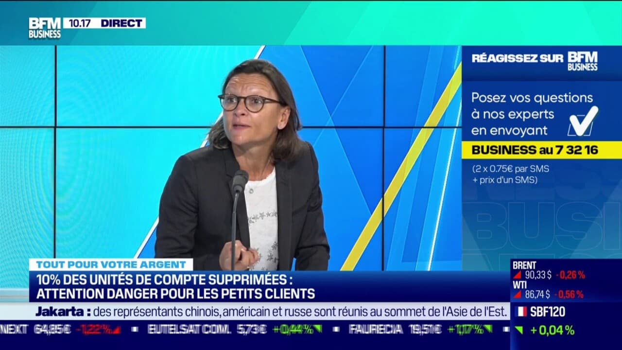10% des unités de compte supprimées : attention danger pour les petits clients