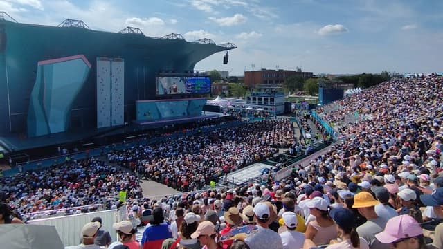 JO 2024: "C'est vraiment un sport impressionnant", l'escalade régale ...