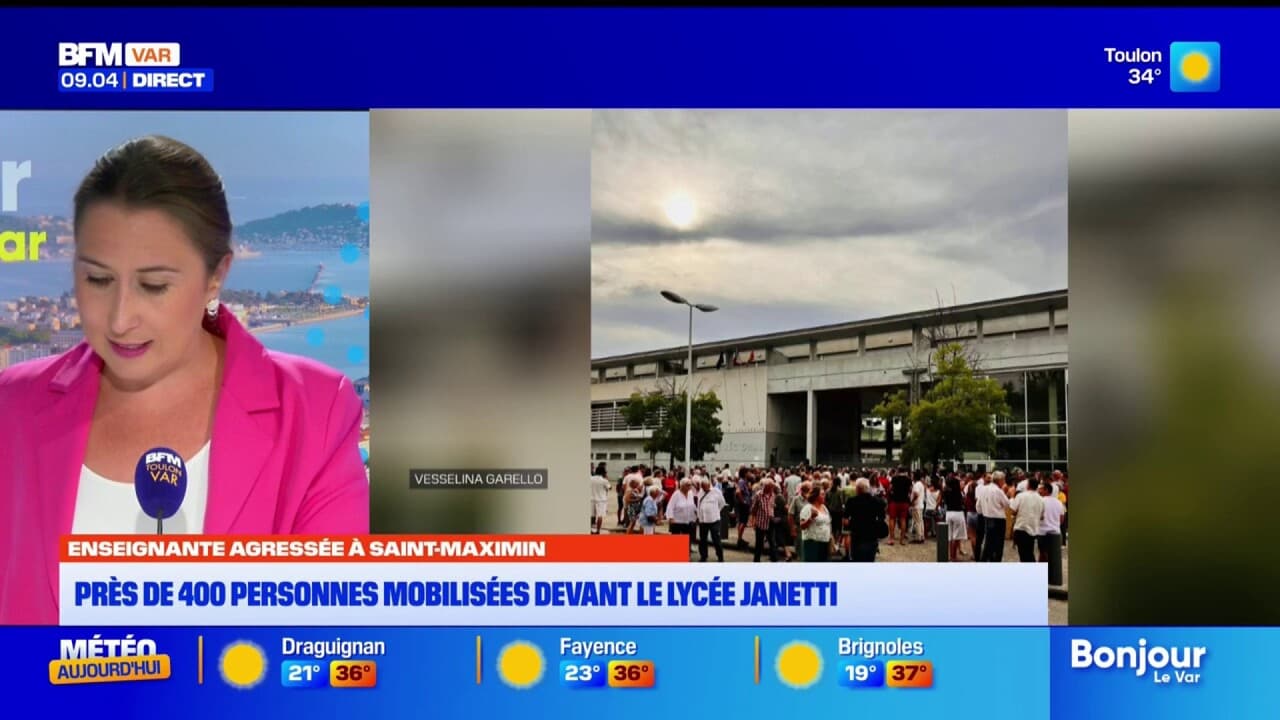 St-Maximin : 400 personnes mobilisées hier au lycée Janetti pour ...