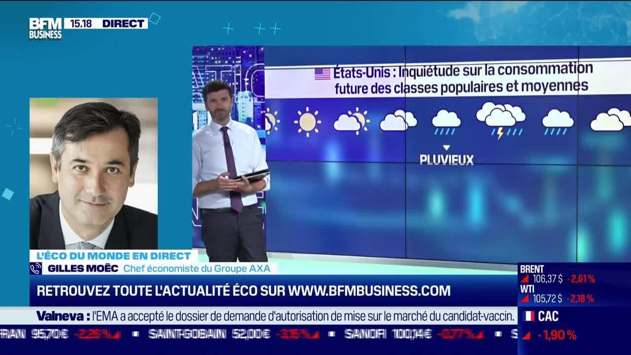 Gilles Moëc (Groupe AXA) : Inquiétude sur la consommation future des ...