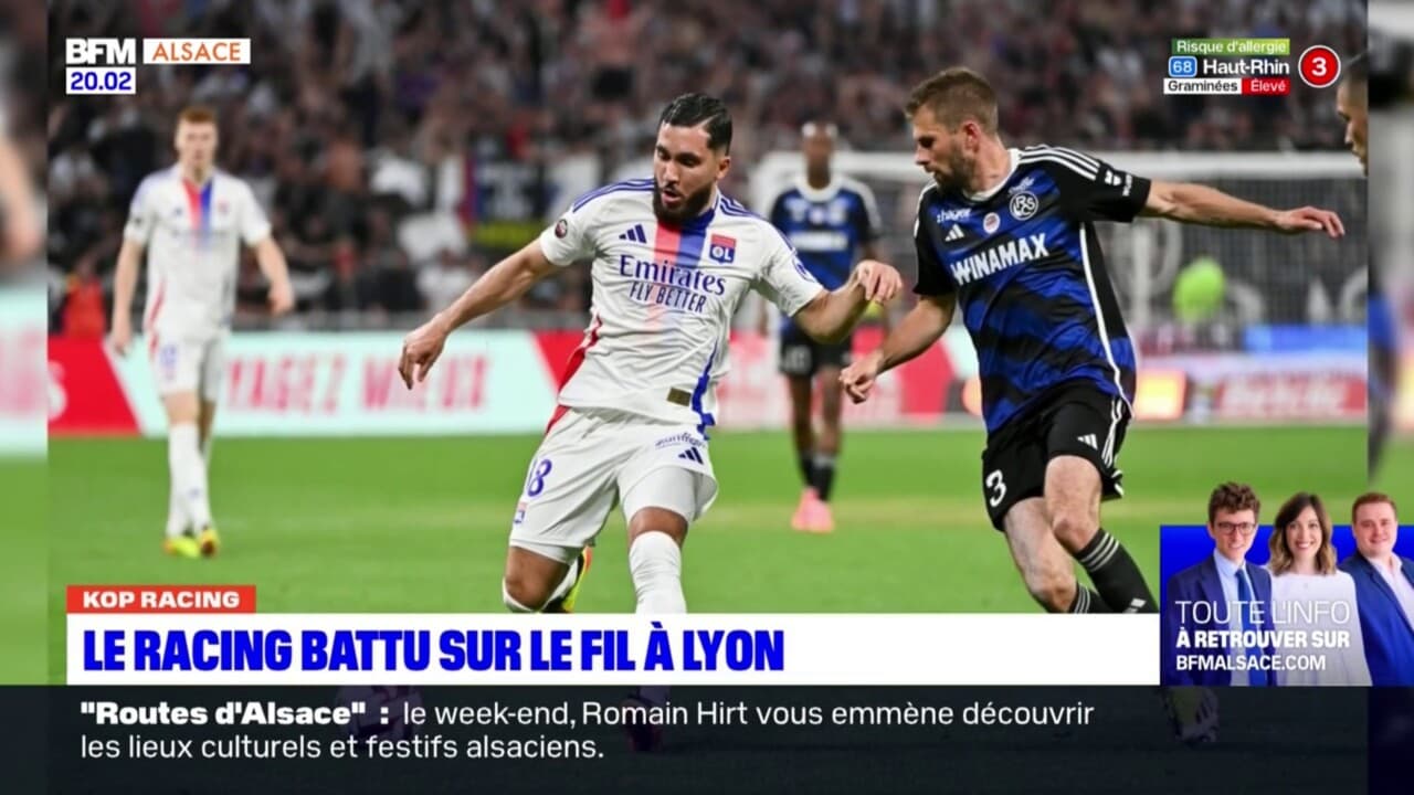 Ligue 1: retour sur la défaite sur le fil du Racing contre l'OL