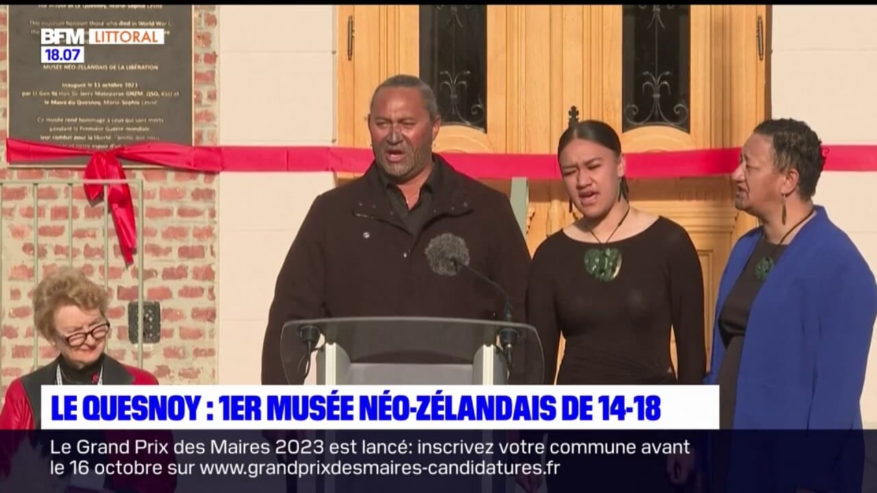 Le Quesnoy: premier musée néo-zélandais de 14-18