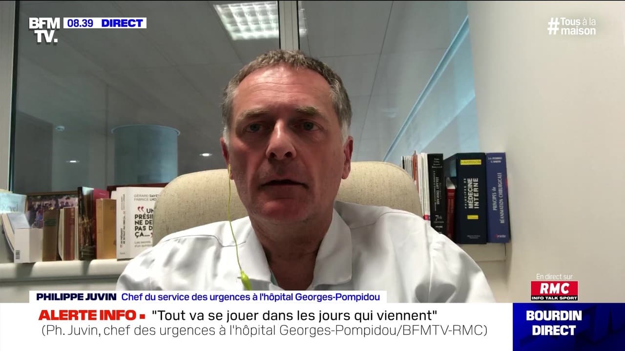 Philippe Juvin face à Apolline de Malherbe en direct - 31/03