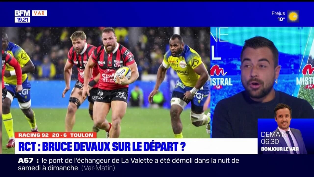 Le RCT menacé par le départ de son pilier gauche Bruce Devaux