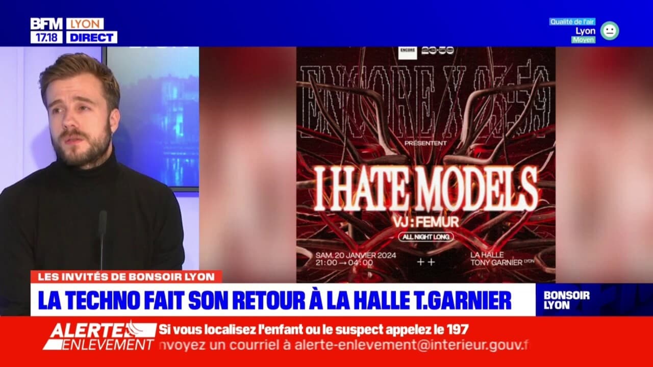 Lyon: une soirée techno géante à la halle Tony Garnier ce samedi