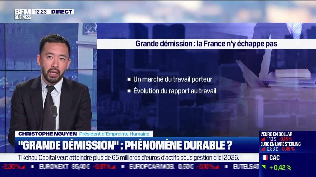 Christophe Nguyen (Empreinte Humaine) : "Grande démission", la France ...