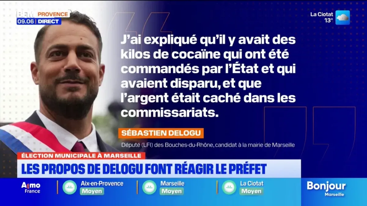 Élection Municipale à Marseille. Les propos de Delogu font réagir le ...