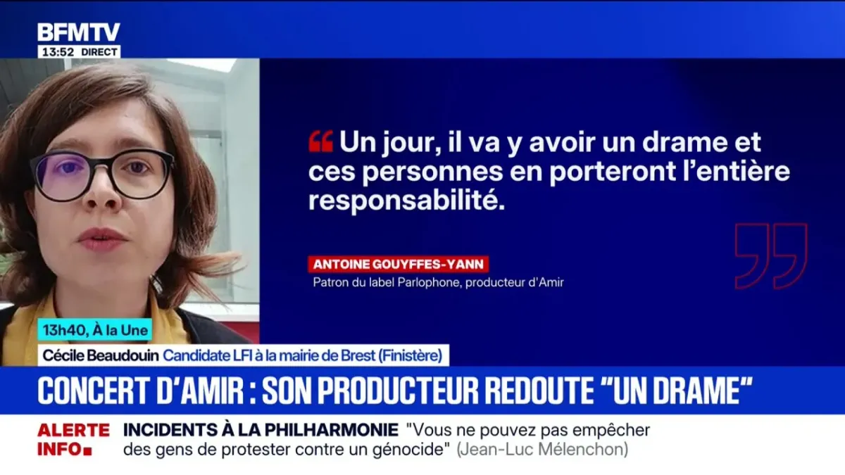 Appels au boycott du chanteur Amir à Brest: "Maintenir ces concerts, c ...