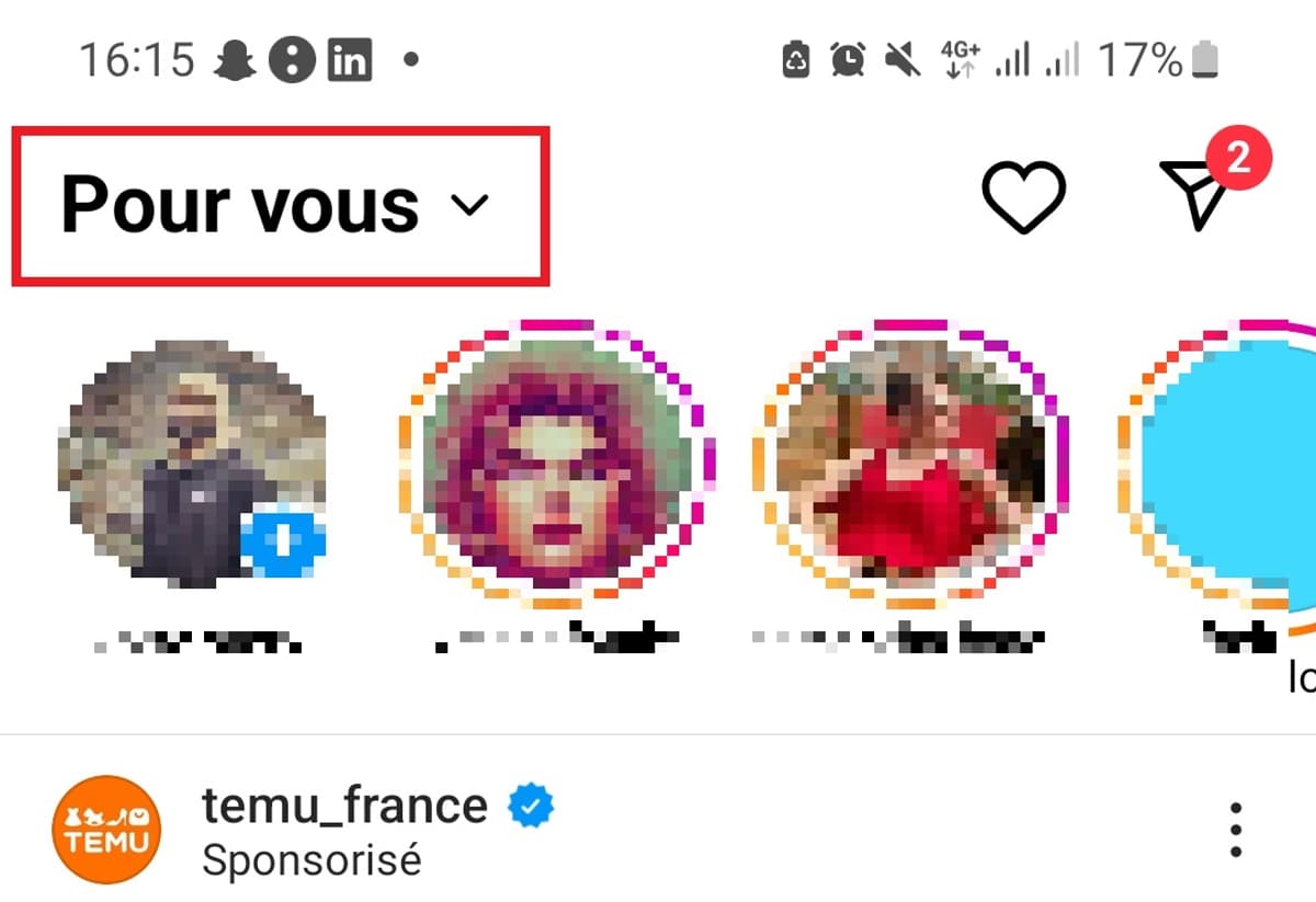 Instagram: comment activer l'affichage chronologique des contenus et ...