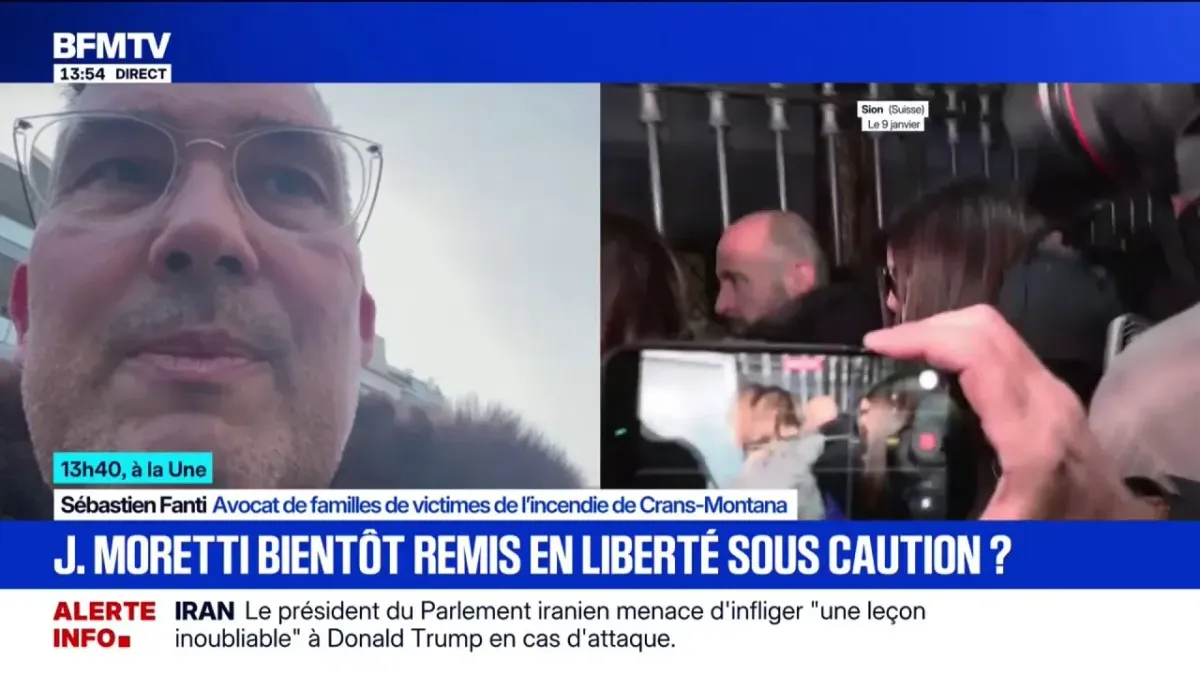 Incendie de Crans-Montana: l'avocat Sébastien Fanti donne des nouvelles ...