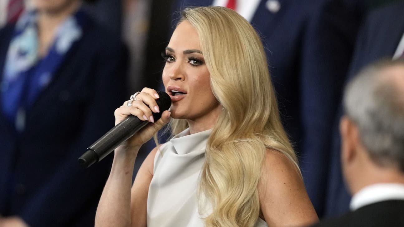 Investiture de Trump: qui est Carrie Underwood, la chanteuse qui a ...