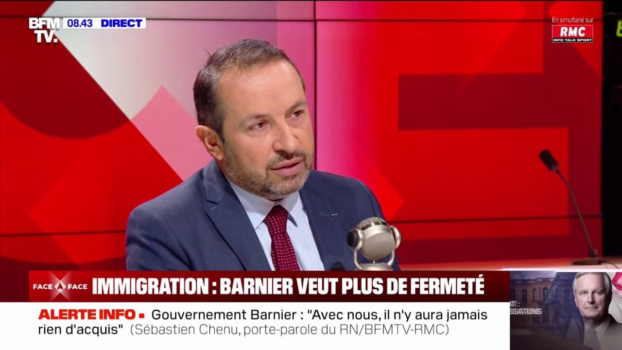 Sébastien Chenu (RN) sur le nouveau gouvernement Barnier: "Je crains le ...