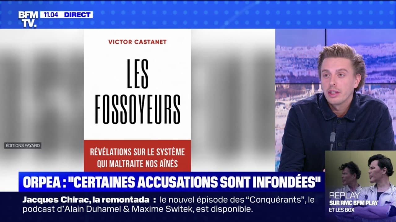 "Qu'il apporte les preuves": Victor Castanet réagit aux propos du ...