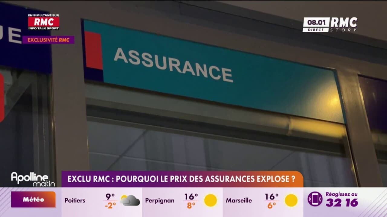 INFO RMC: pourquoi le prix des assurances explose