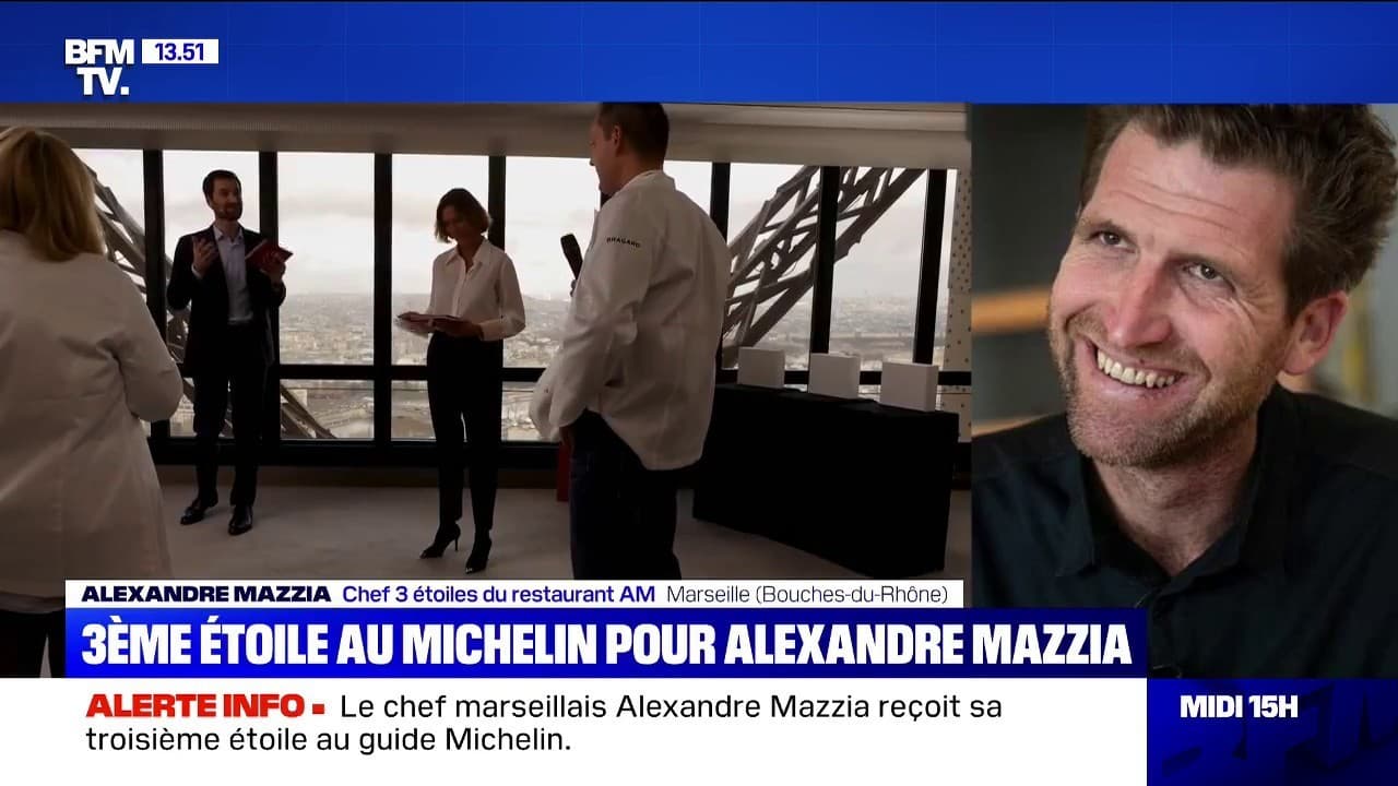 Alexandre Mazzia, nouveau chef 3 étoiles au Michelin: Alexandre Mazzia, nouveau chef 3 étoiles au Michelin: